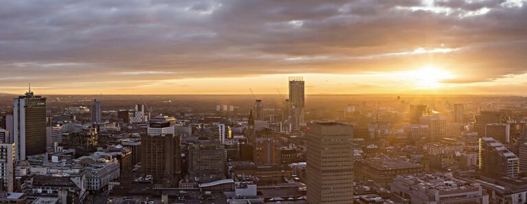 Manchester Sunset Skyline - CIS Tower | Paul Grogan Photography